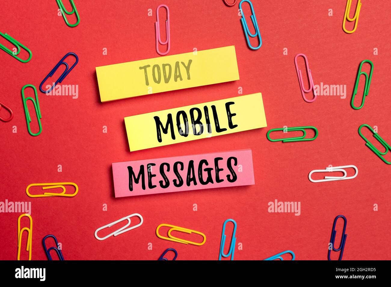 Text showing inspiration Mobile Messages. Business idea the act of ...