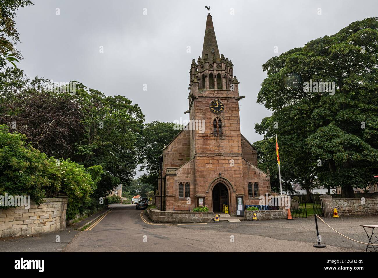 St Ebba Church, Beadnell, Northumberland, UK Stock Photo - Alamy