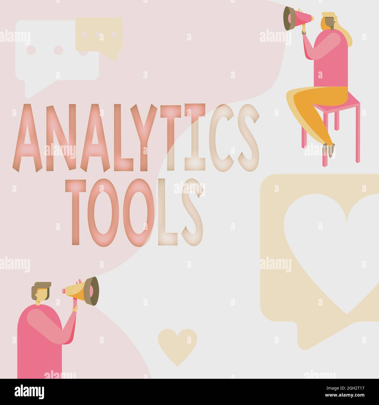 Text Caption Presenting Analytics Tools Business Concept Pieces Of Web