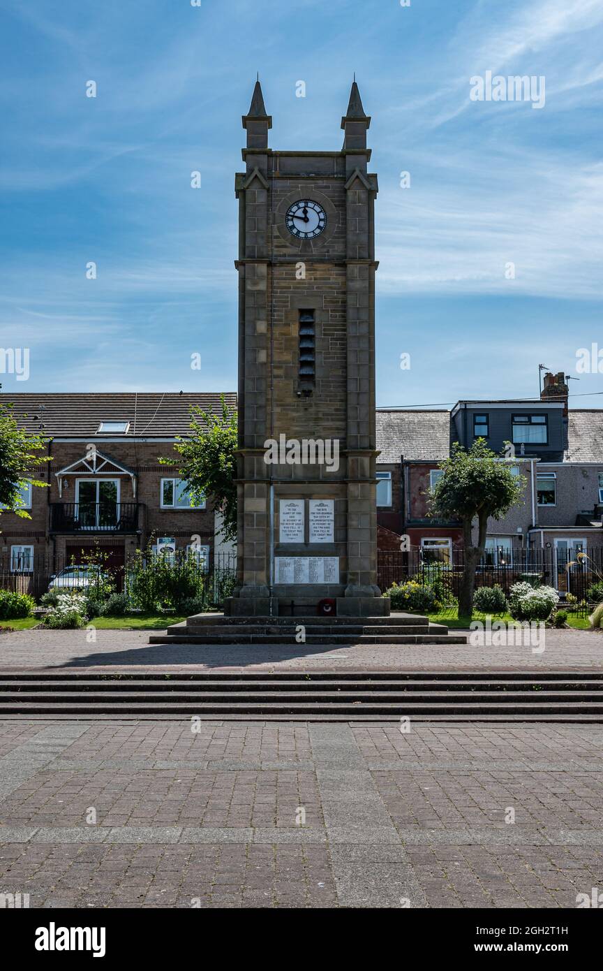 Amble is a small and natural Northumberland village Stock Photo - Alamy