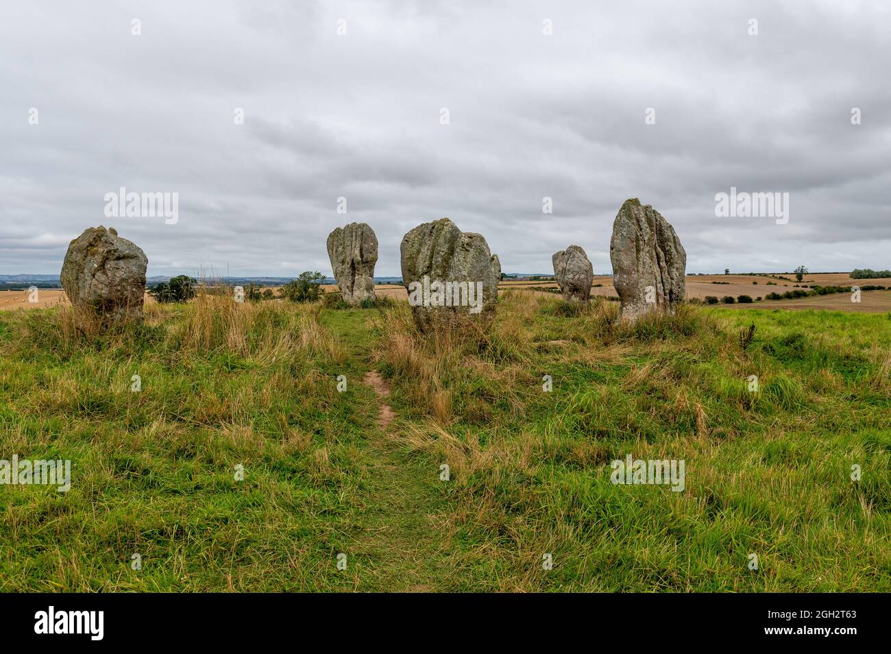 Duddo Five Stones are early Bronze age soft sandstone stones about 4000 ...