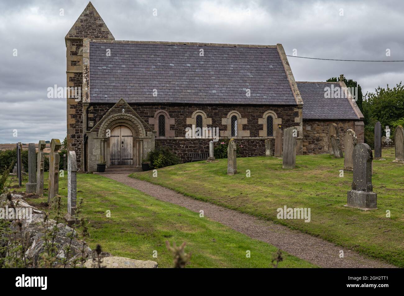 Branxton village northumberland hi-res stock photography and images - Alamy