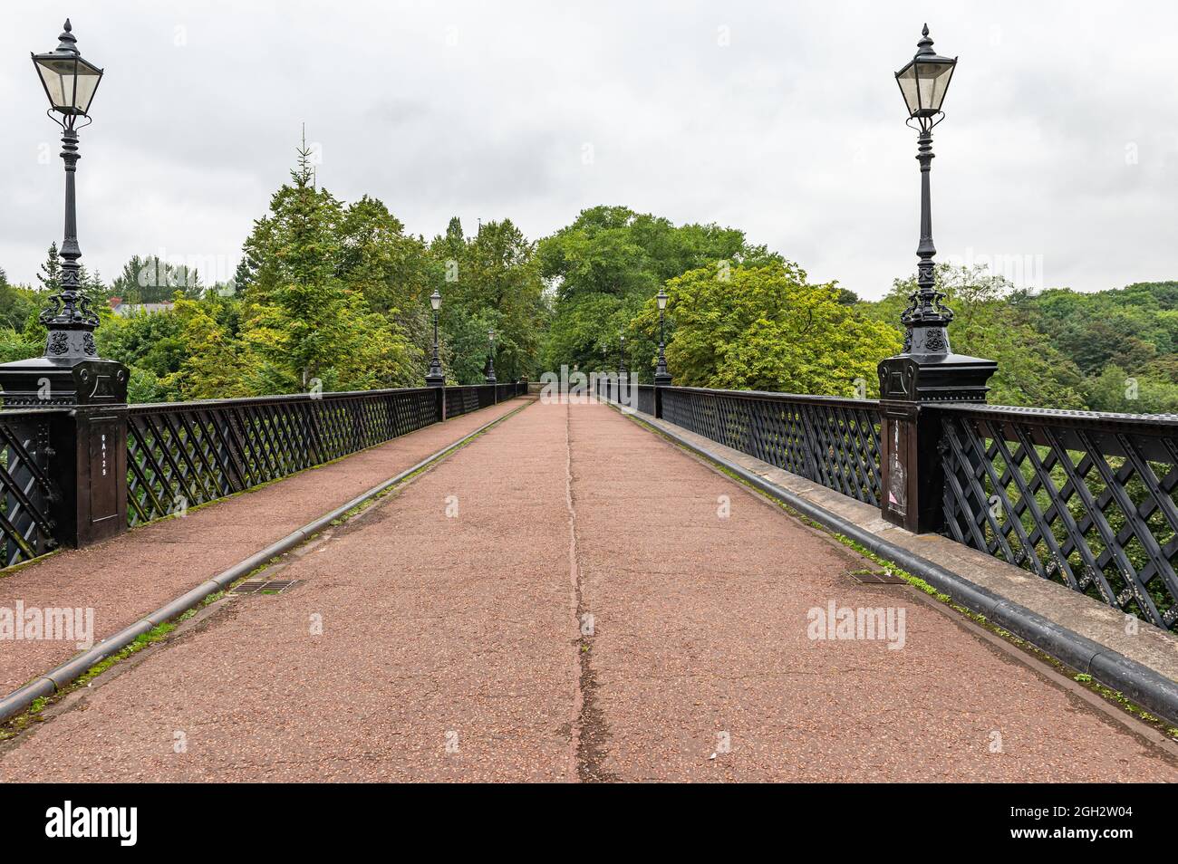 Armstrong Bridge over Jesmond Dene is a public park in the eastern area ...
