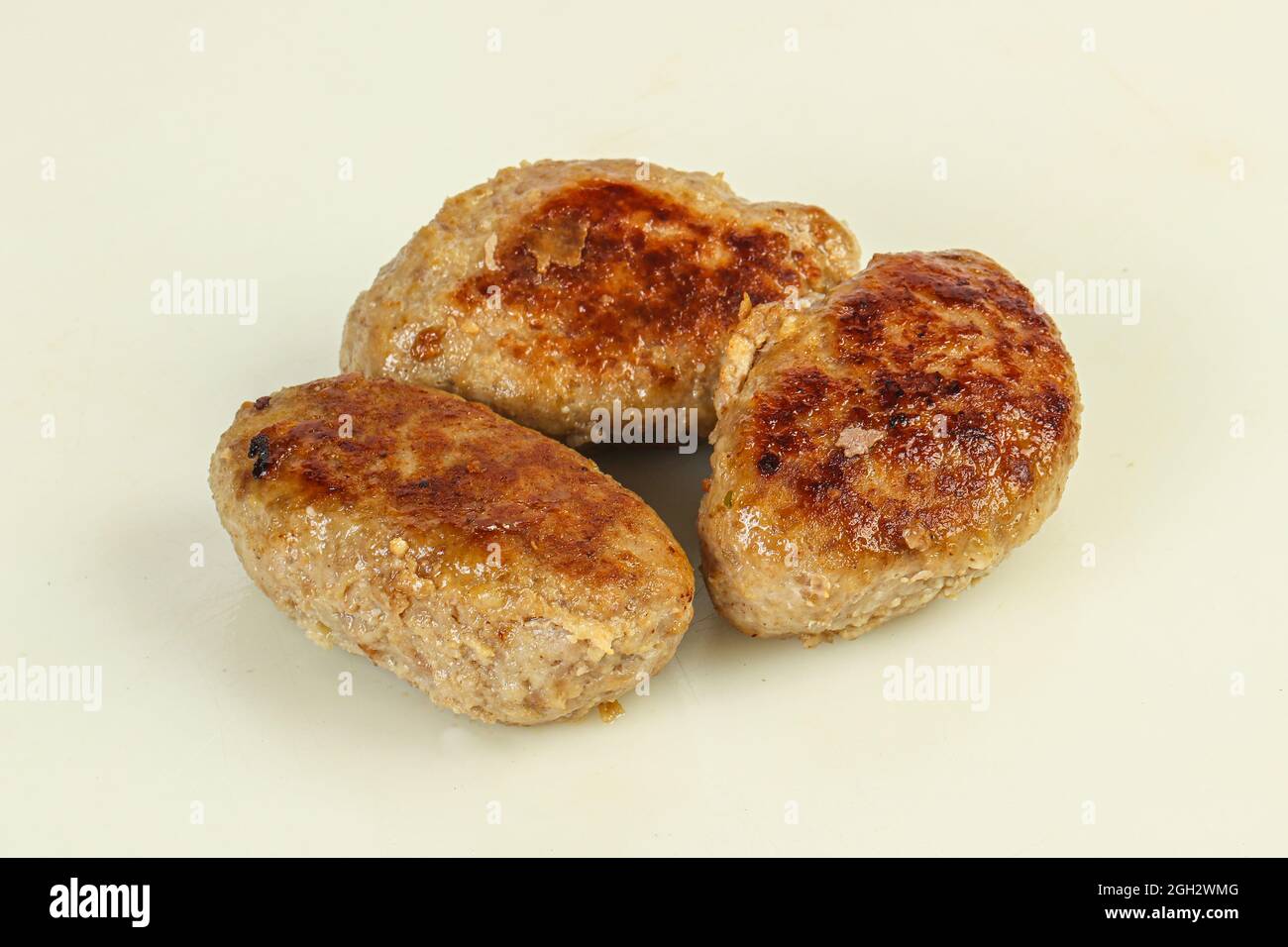 Homemade roasted cutlet with minced meat Stock Photo - Alamy