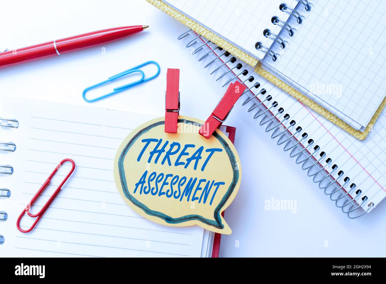 Text showing inspiration Threat Assessment. Concept meaning determining ... Text showing inspiration Threat Assessment. Concept meaning determining ...