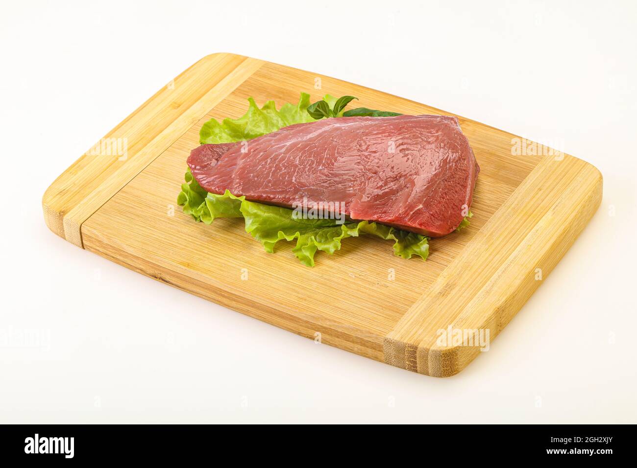 Raw beef meat piece for cooking Stock Photo - Alamy