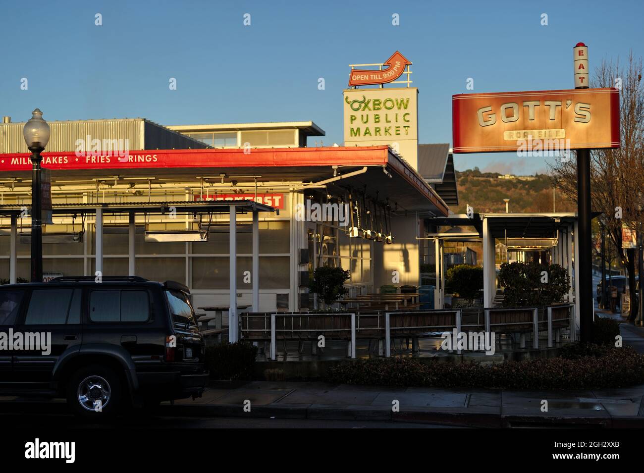 Gott's Roadside at the Oxbow Public Market, Napa CA Stock Photo - Alamy