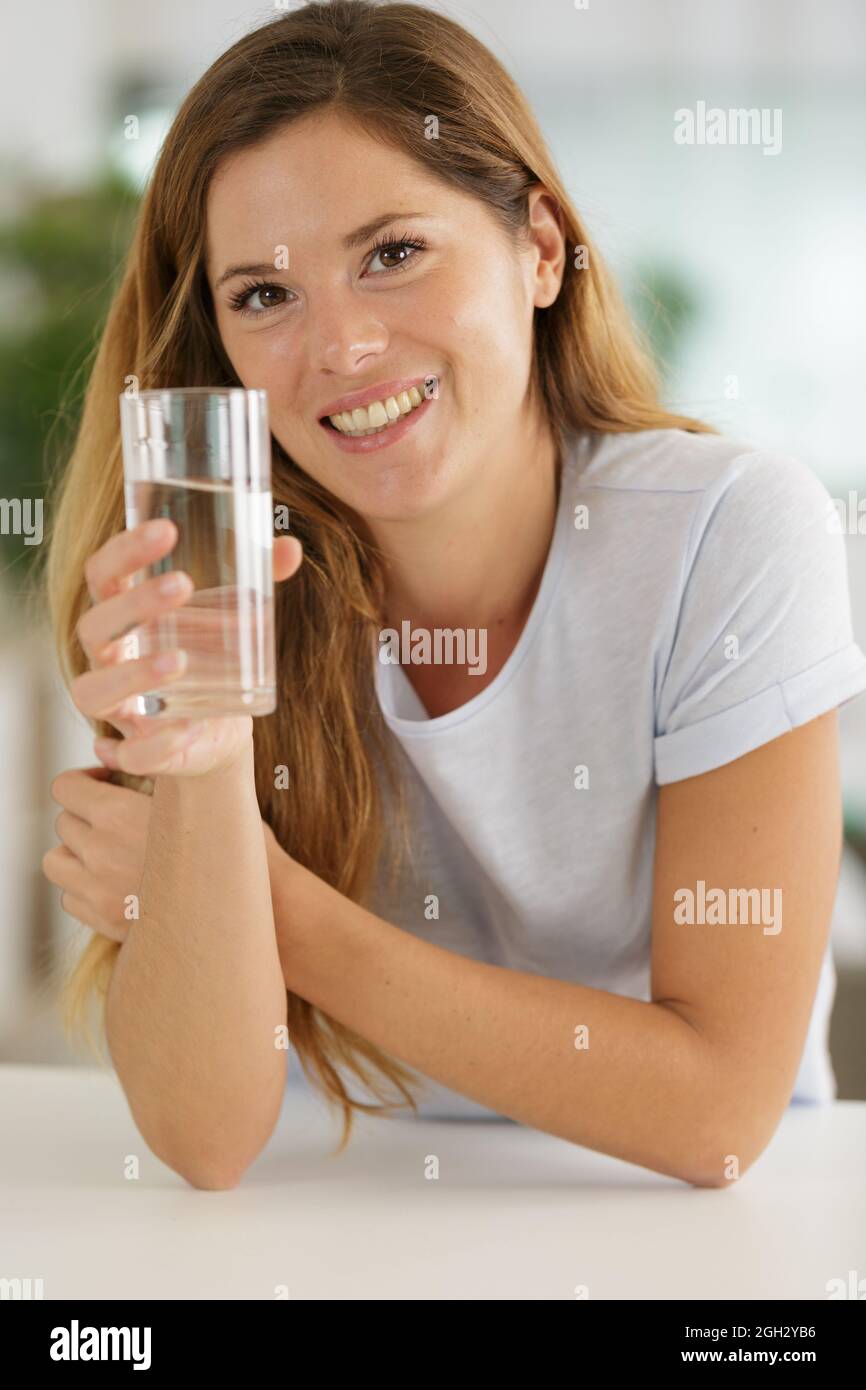 woman drinking water Stock Photo - Alamy