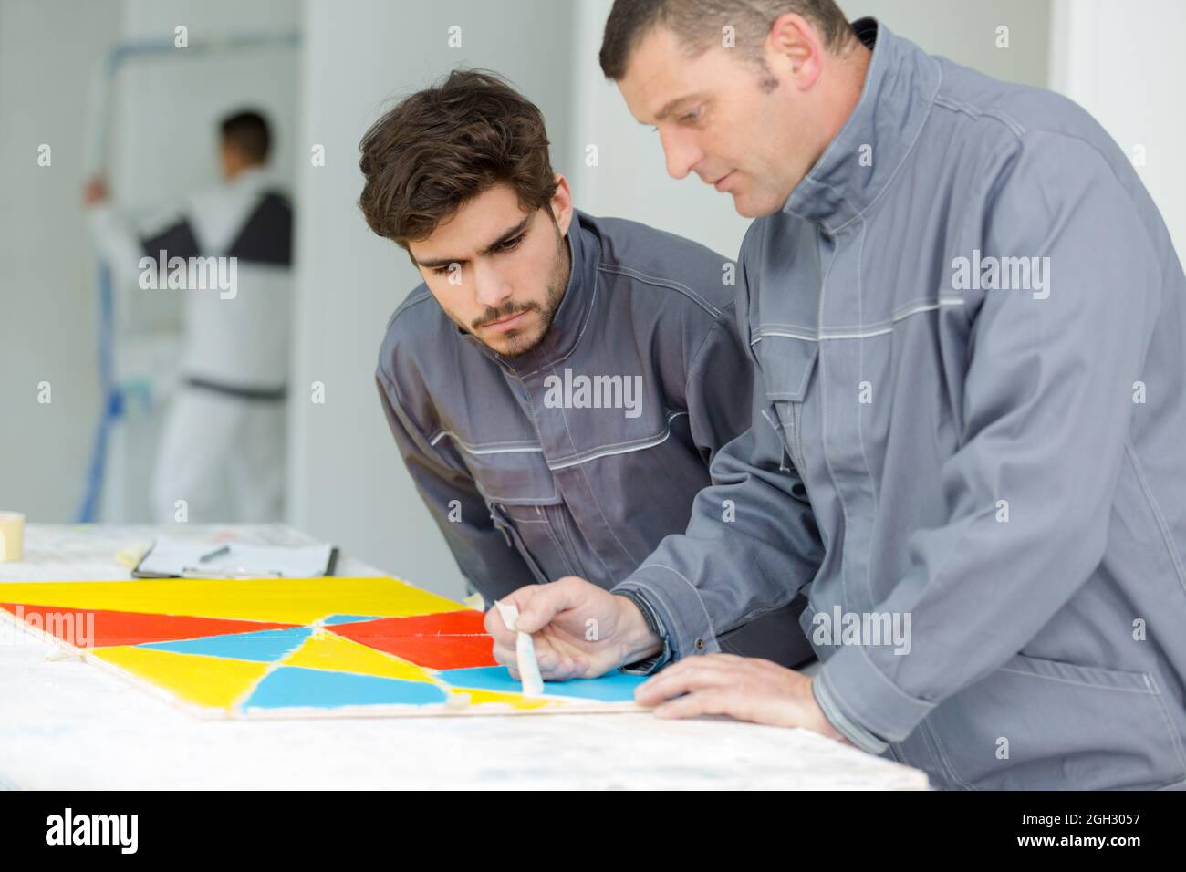 Colour chart decorate hi-res stock photography and images - Alamy