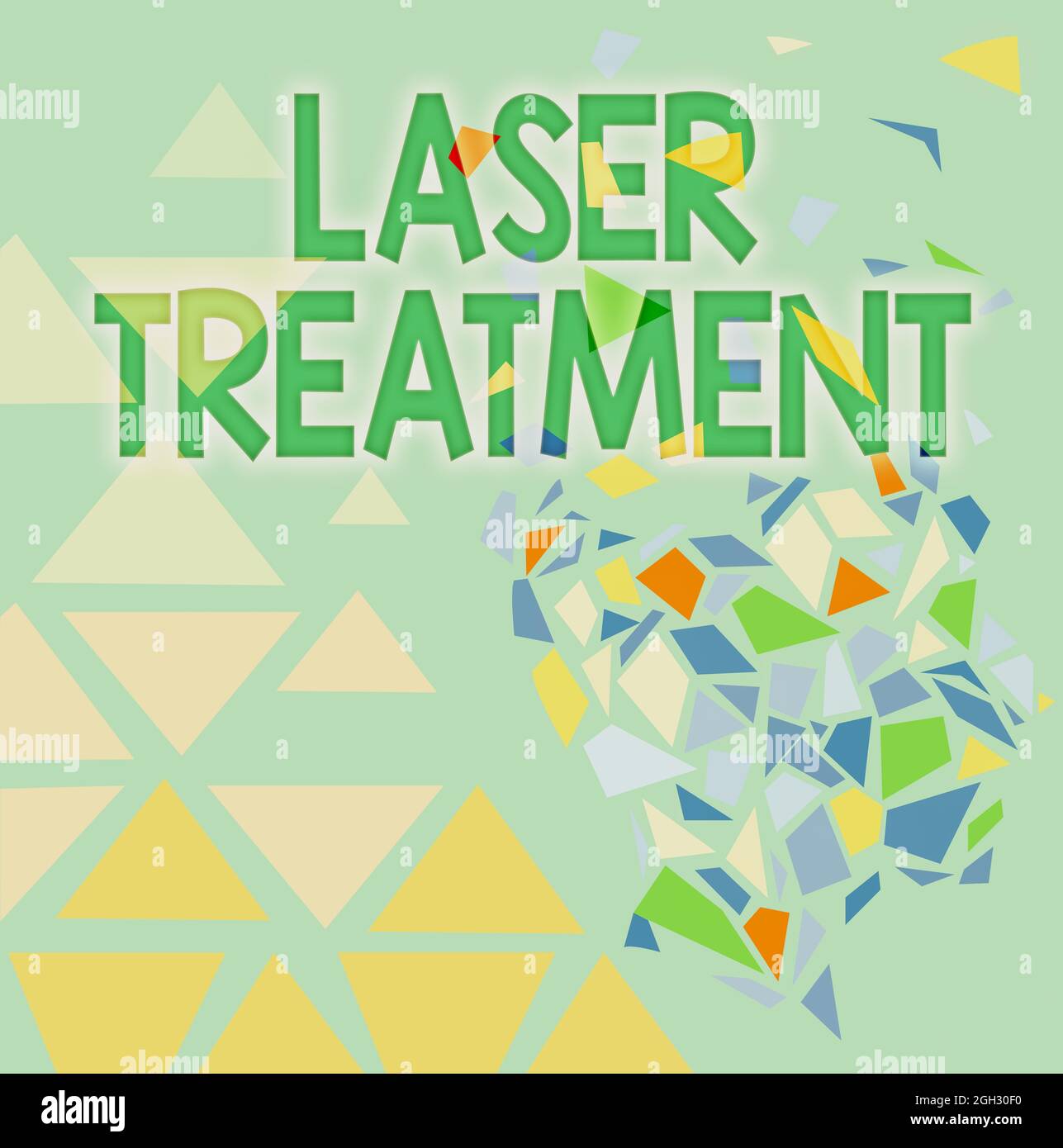 Sign displaying Laser Treatment. Business concept any of various ...