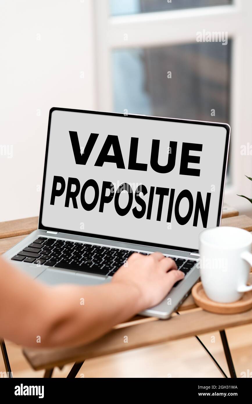 Text caption presenting Value Proposition. Word Written on make a ... Text caption presenting Value Proposition. Word Written on make a ...