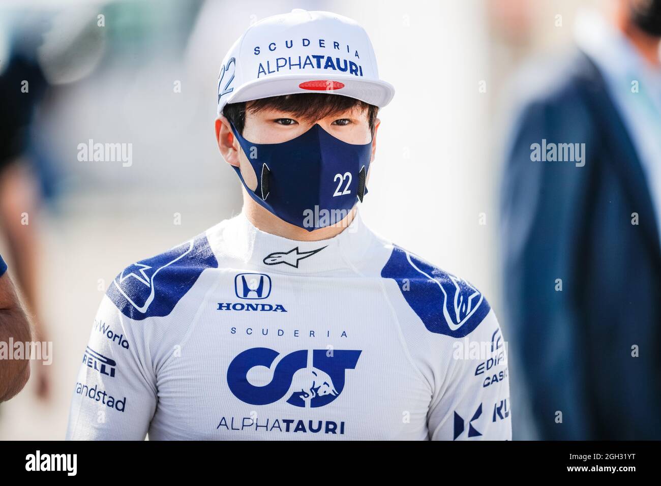 TSUNODA Yuki (jap), Scuderia AlphaTauri Honda AT02, portrait during the Formula 1 Heineken Dutch ...