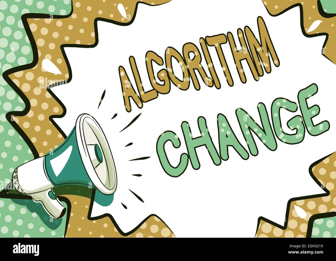 Inspiration showing sign Algorithm Change. Business idea change in procedure designed to perform ...