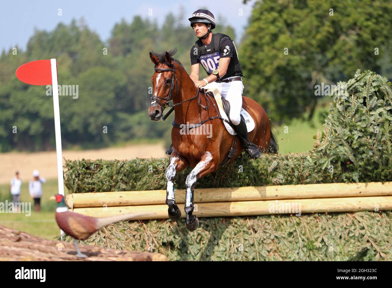 Budleigh Salterton, Devon, UK. 4th September 2021; Bicton Park, East Budleigh Salterton ...