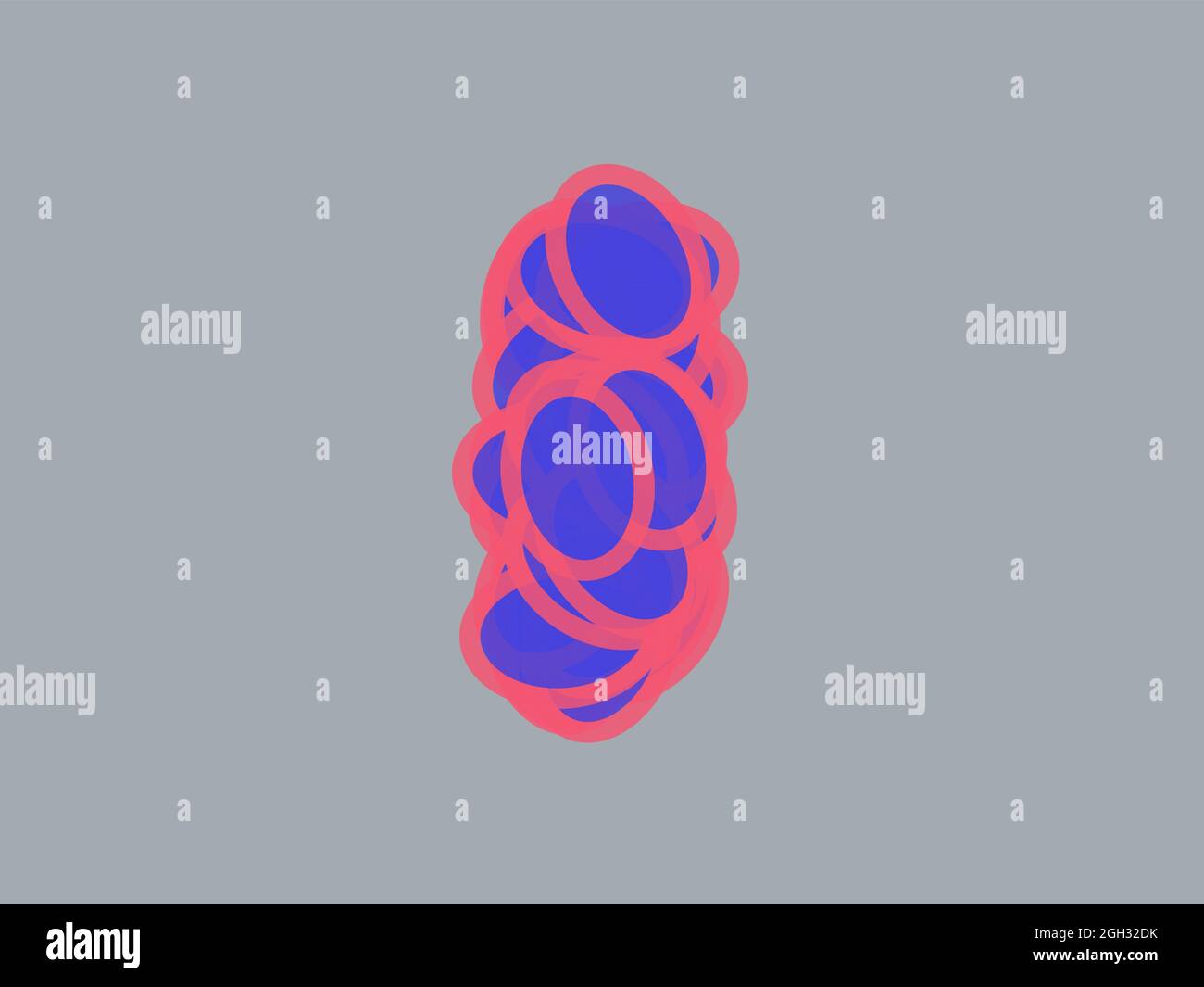 Random circles, ovals, ellipses colorful, multicolor abstract ...