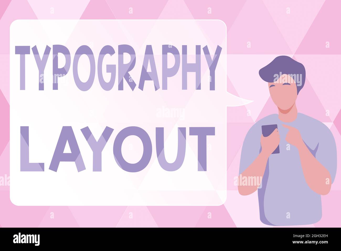 Conceptual caption Typography Layout. Concept meaning theory and ...