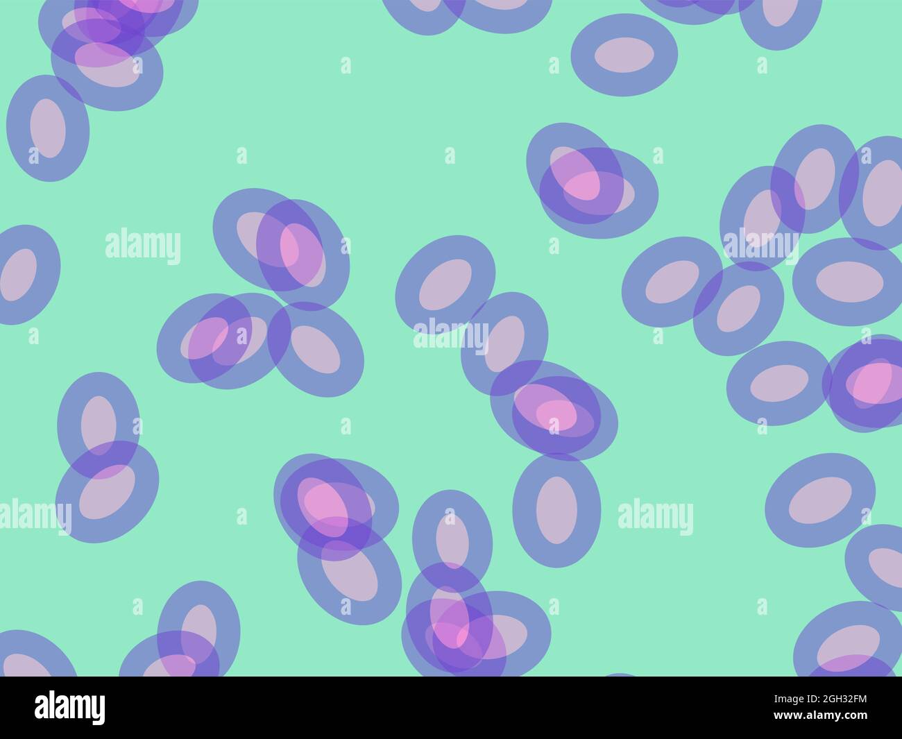 Random circles, ovals, ellipses colorful, multicolor abstract ...