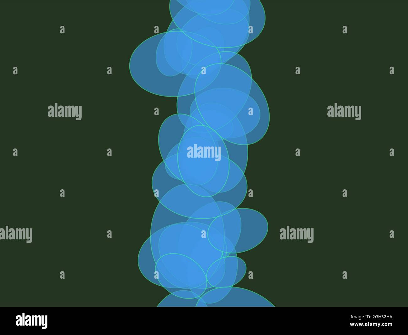 Random Circles Ovals Ellipses Colorful Multicolor Abstract Background Pattern Texture