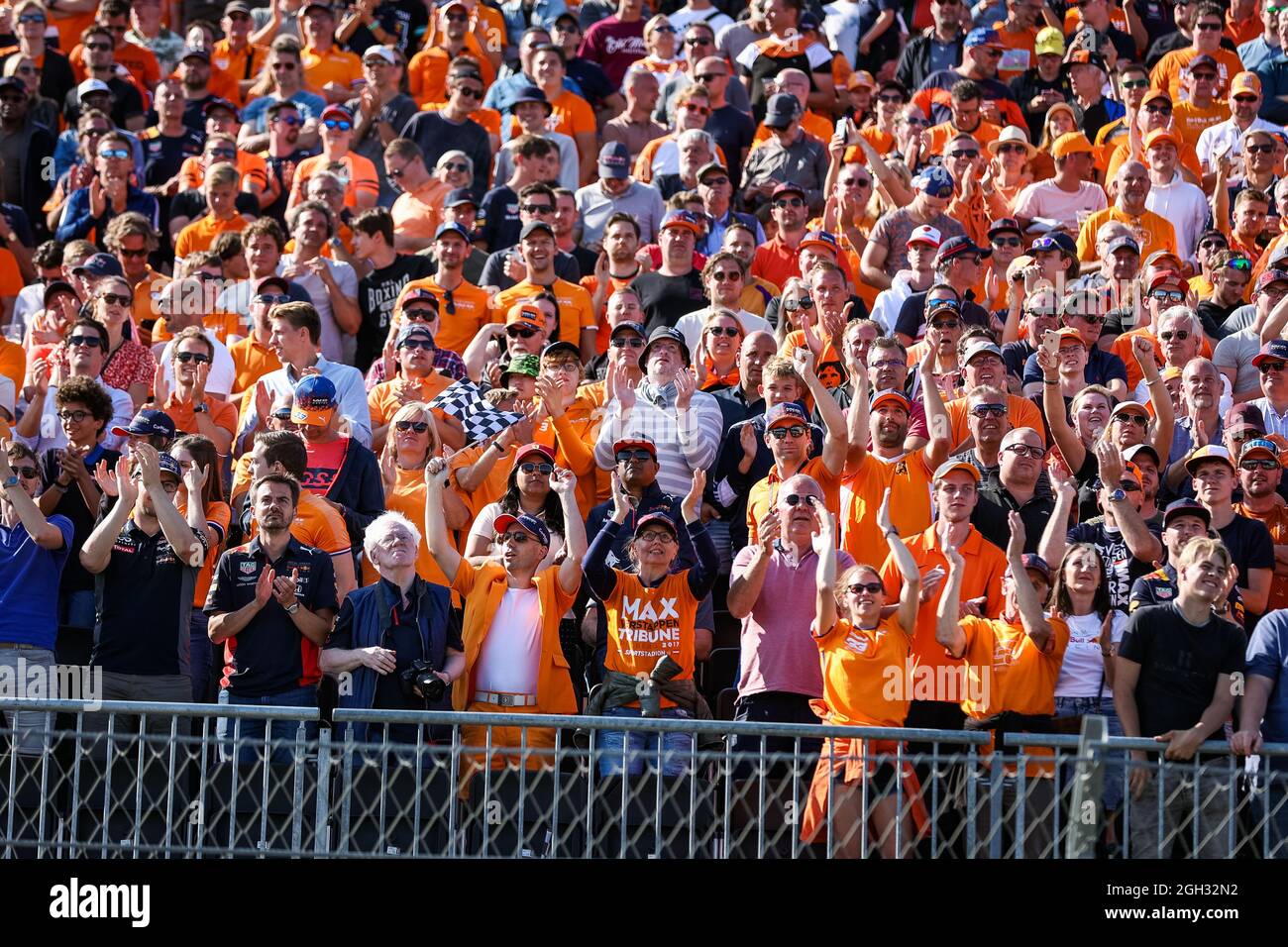 spectators, fans, grandstands, gradins, during the Formula 1 Heineken ...