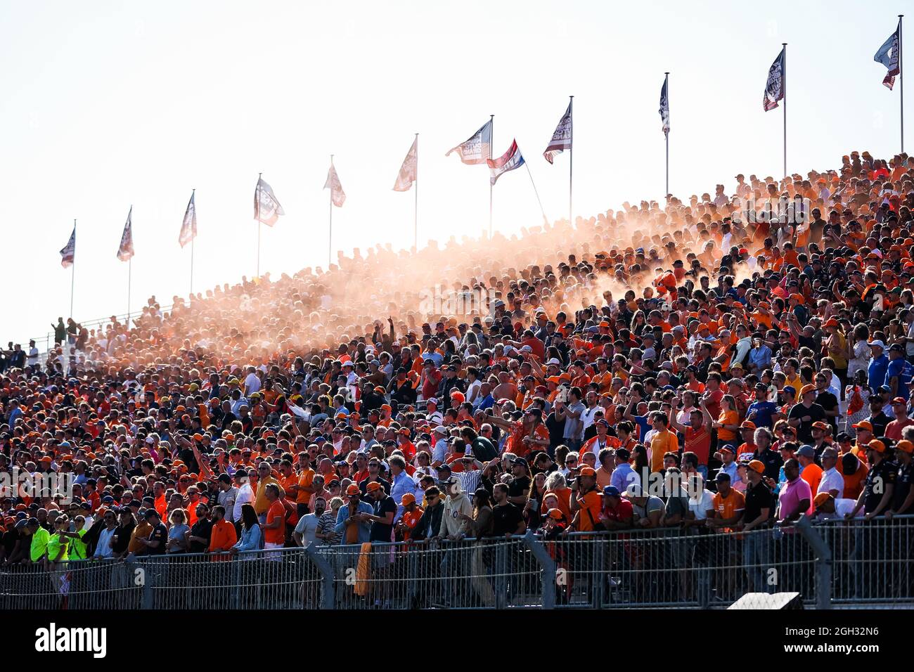 grandstands, gradins, spectators, fans during the Formula 1 Heineken ...
