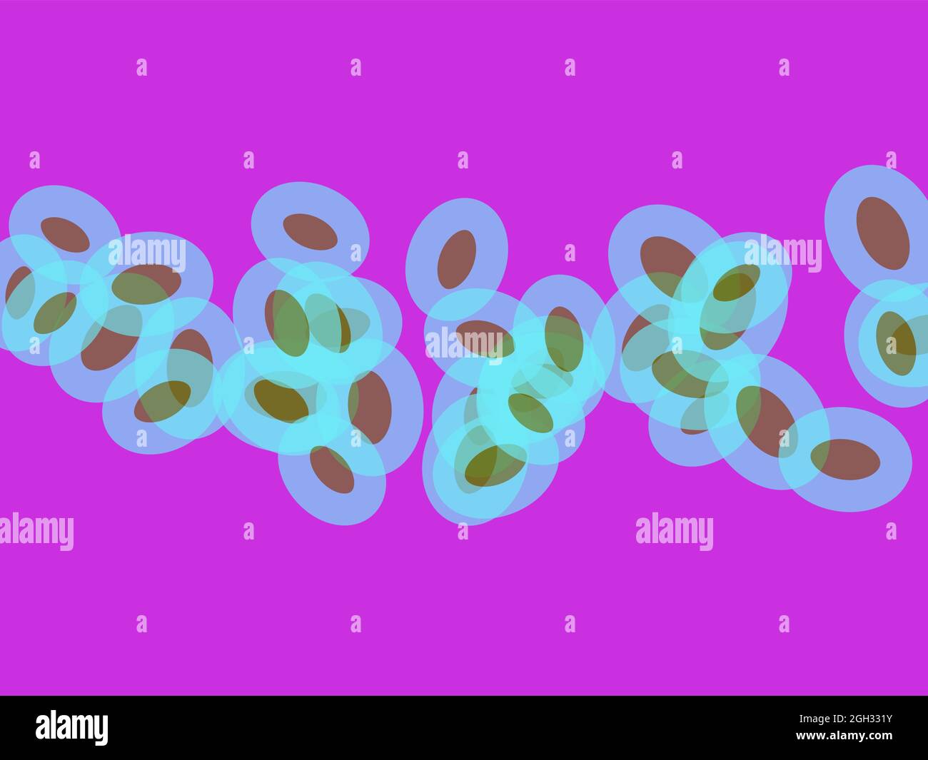 Random circles, ovals, ellipses colorful, multicolor abstract ...