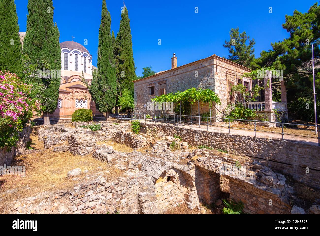 Nea moni greece hi-res stock photography and images - Alamy