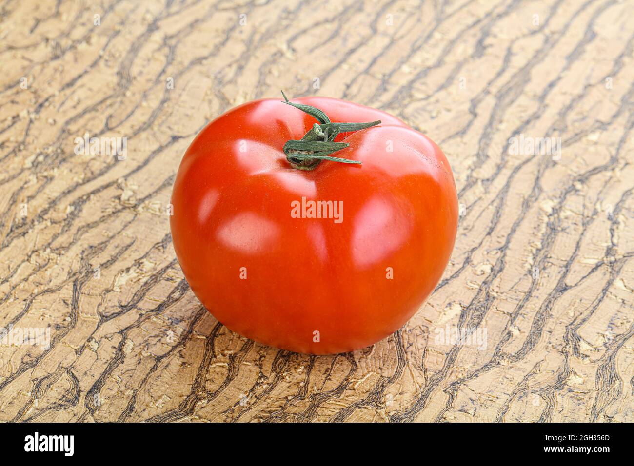 Red ripe big juicy tomato isolated Stock Photo - Alamy
