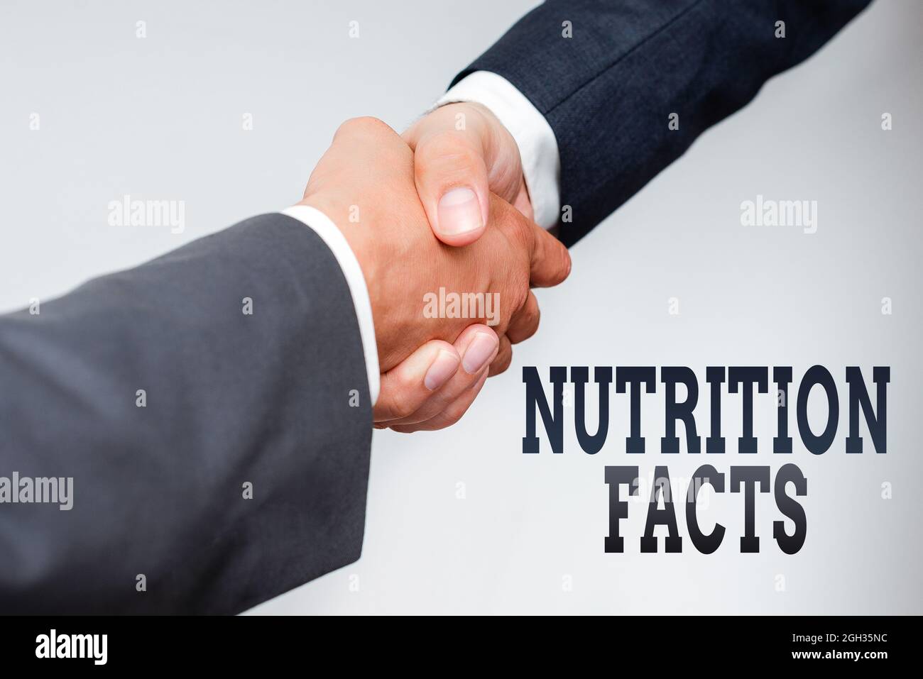 Hand writing sign Nutrition Facts, Internet Concept detailed ...