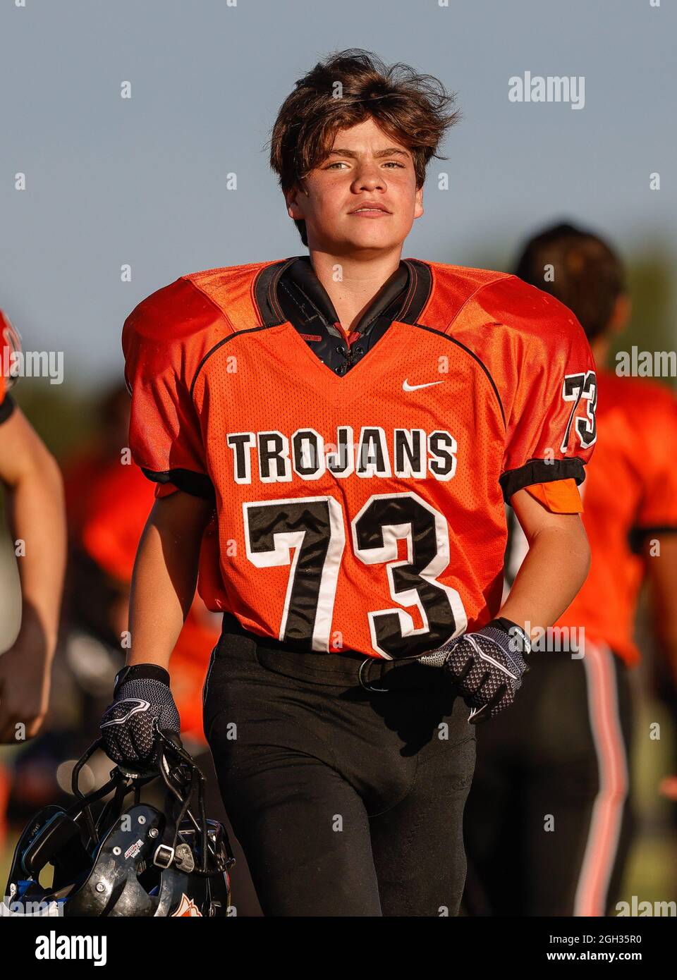 Football action with Post Falls vs Timberlake High School in Spirit ...