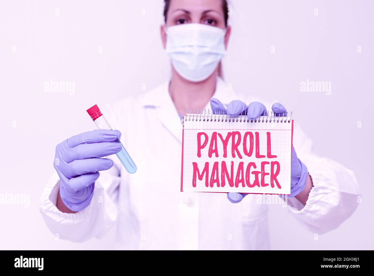 Inspiration showing sign Payroll Manager. Conceptual photo Maintains ...