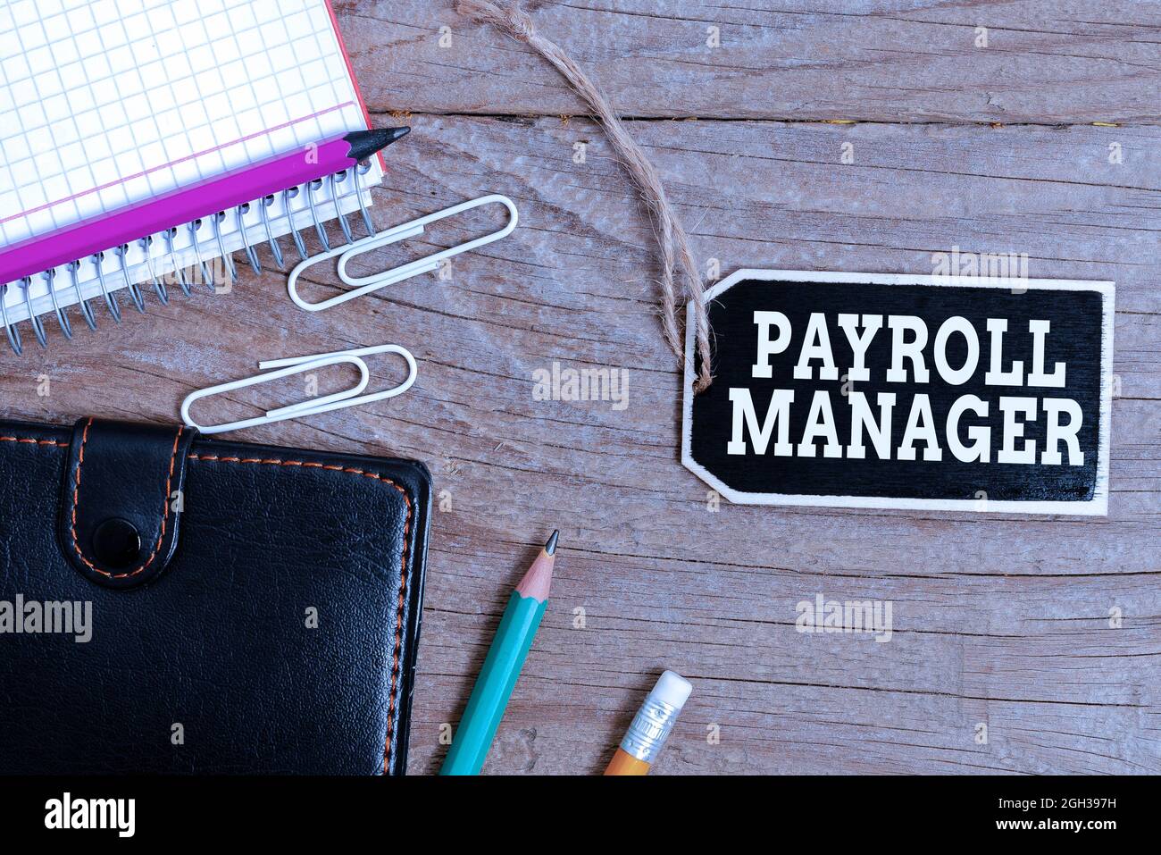 Inspiration showing sign Payroll Manager, Business overview Maintains ...