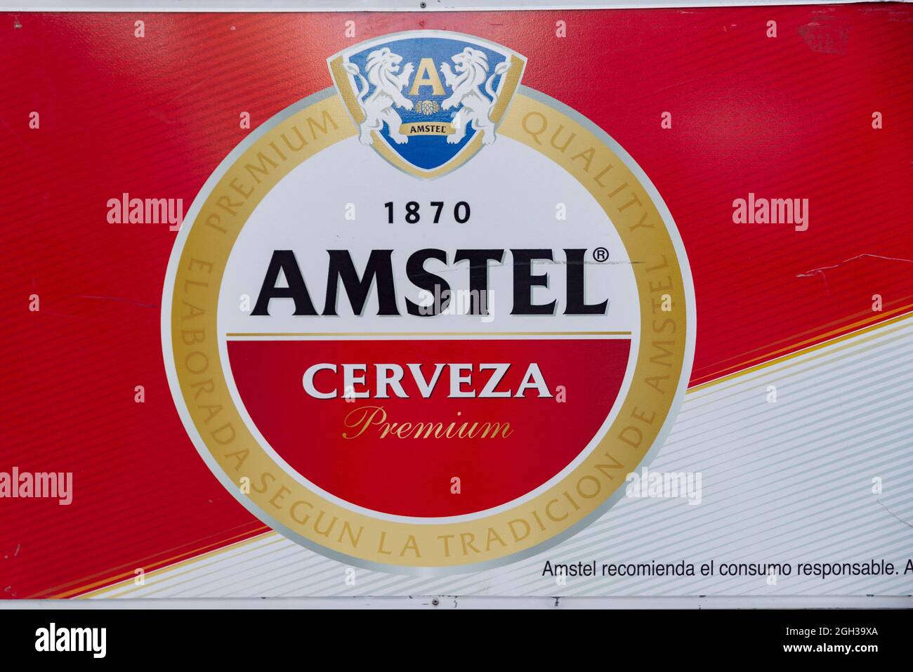 Amstel logo hi-res stock photography and images - Alamy