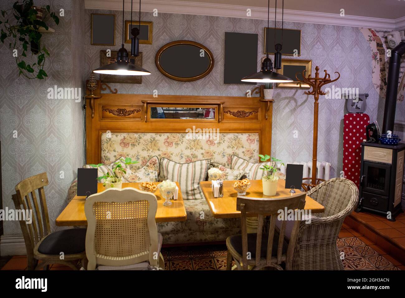 Interiors Cozy Country Restaurant Cozy Grandma's Country Kitchen 🥞