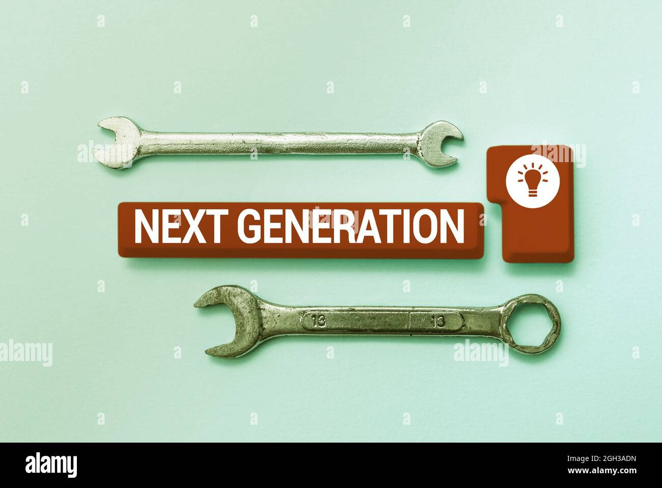 Inspiration showing sign Next Generation, Business idea product that ...