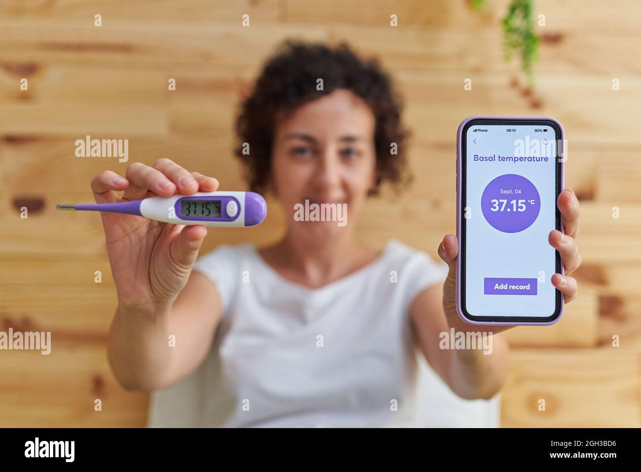 Taking body temperature hi-res stock photography and images - Alamy