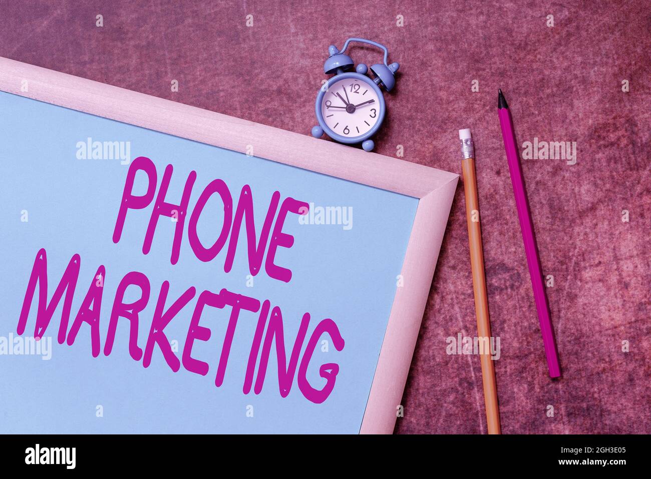 Text sign showing Phone Marketing, Business concept art of promoting ...
