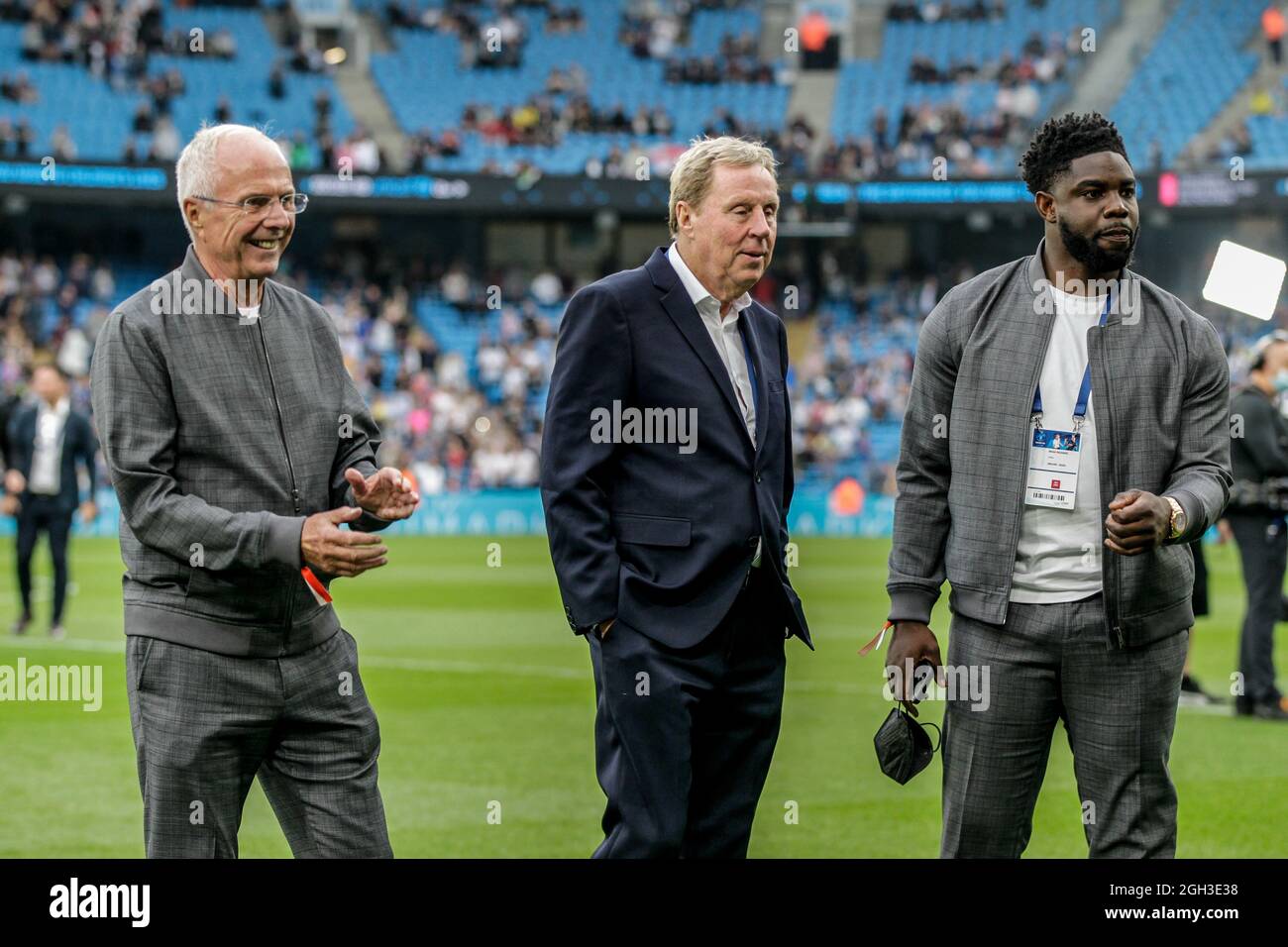 Manchester, UK. 04th Sep, 2021. Soccer Aid Live action featuring Sven ...