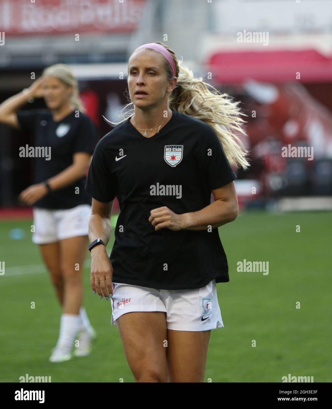 Harrison, United States . 04th Sep, 2021. Nikki Stanton (7, Chicago Red ...