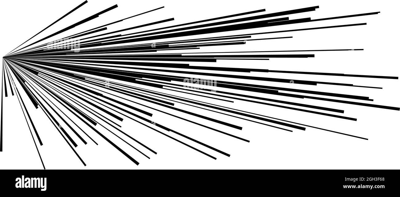 Dynamic, eccentric dynamic comic burst, action trail lines. Explosion ...