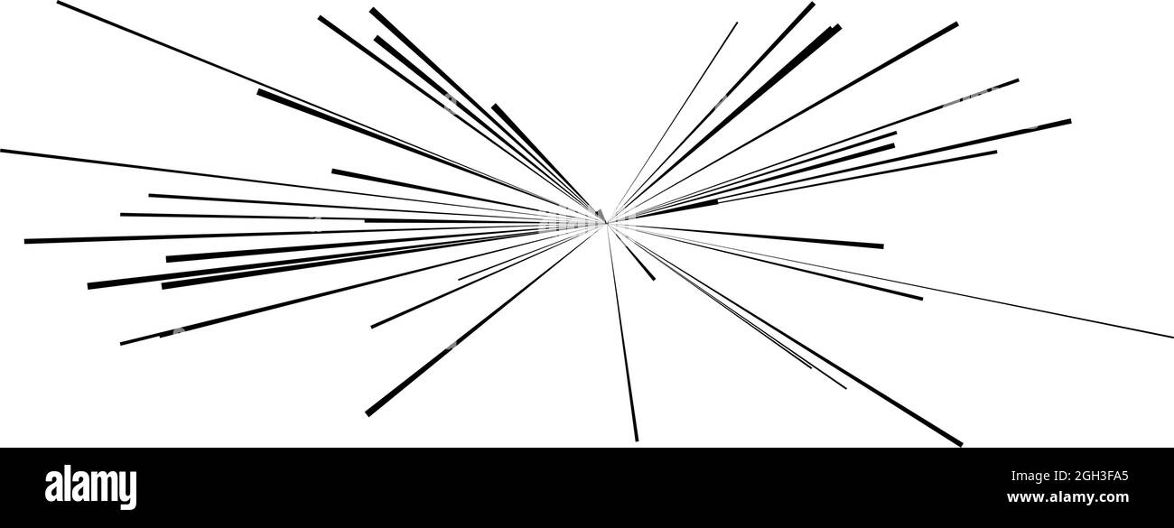 Dynamic, eccentric dynamic comic burst, action trail lines. Explosion ...