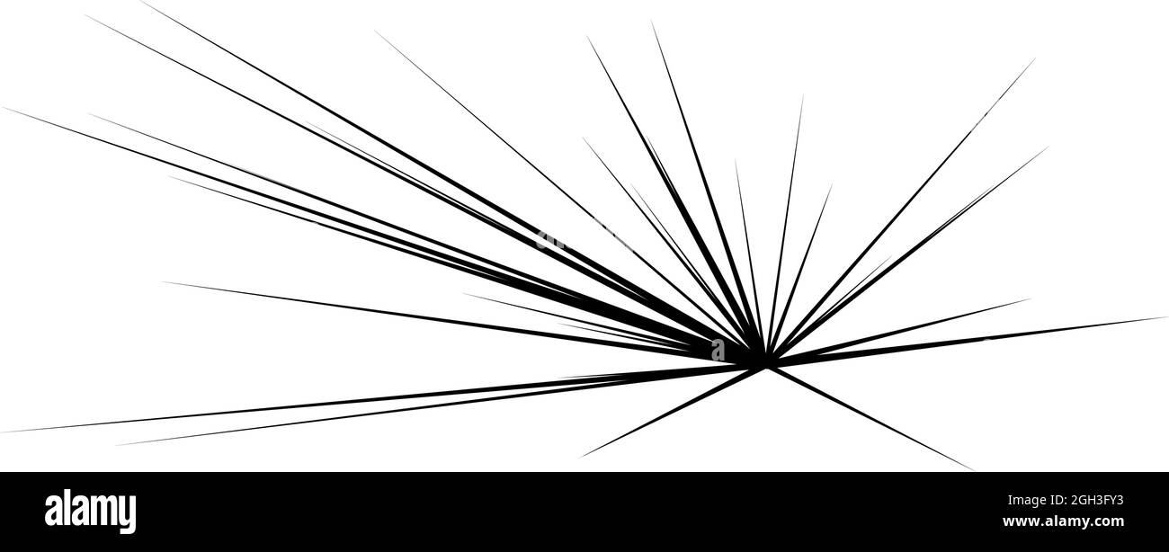 Dynamic, eccentric dynamic comic burst, action trail lines. Explosion ...