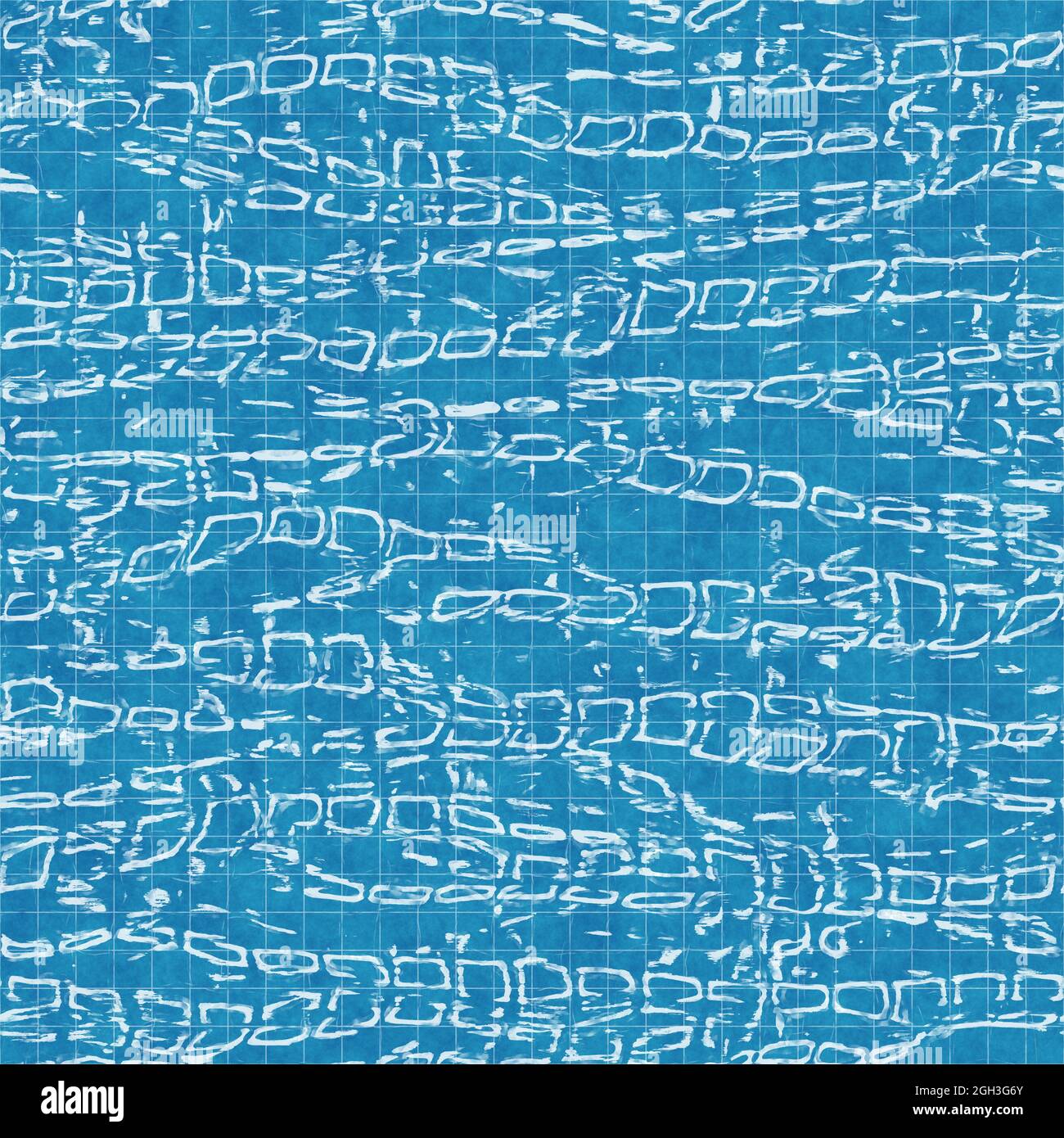 Seamless bright blue blueprint pattern for textile and print Stock ...