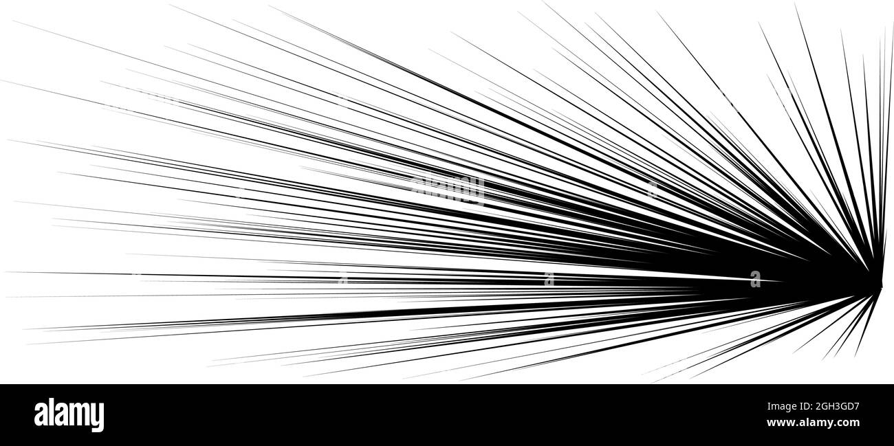 Dynamic, eccentric dynamic comic burst, action trail lines. Explosion ...