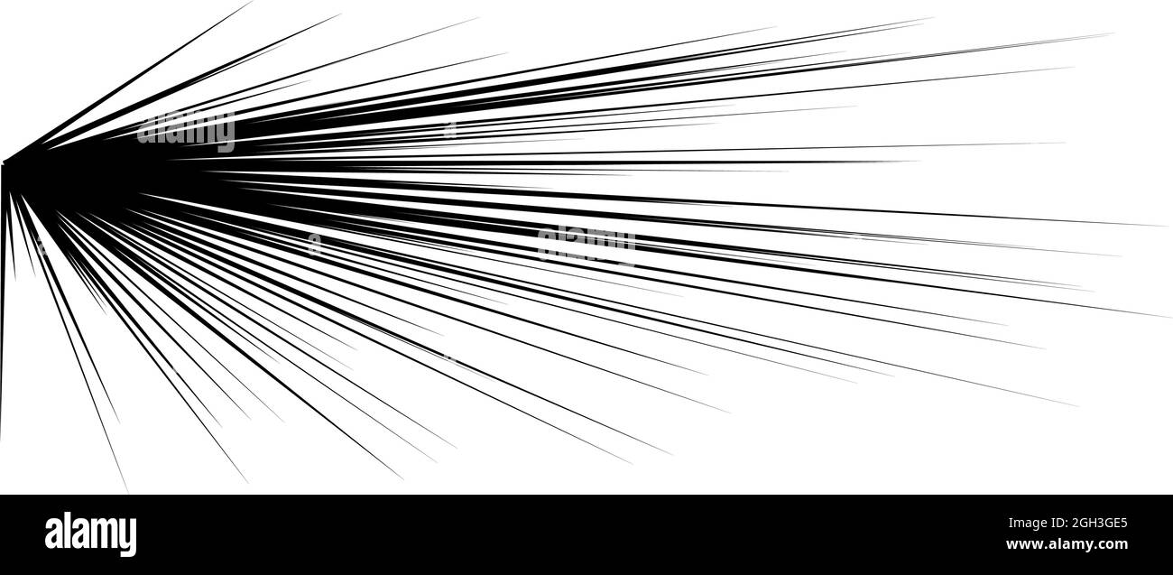 Dynamic, eccentric dynamic comic burst, action trail lines. Explosion ...