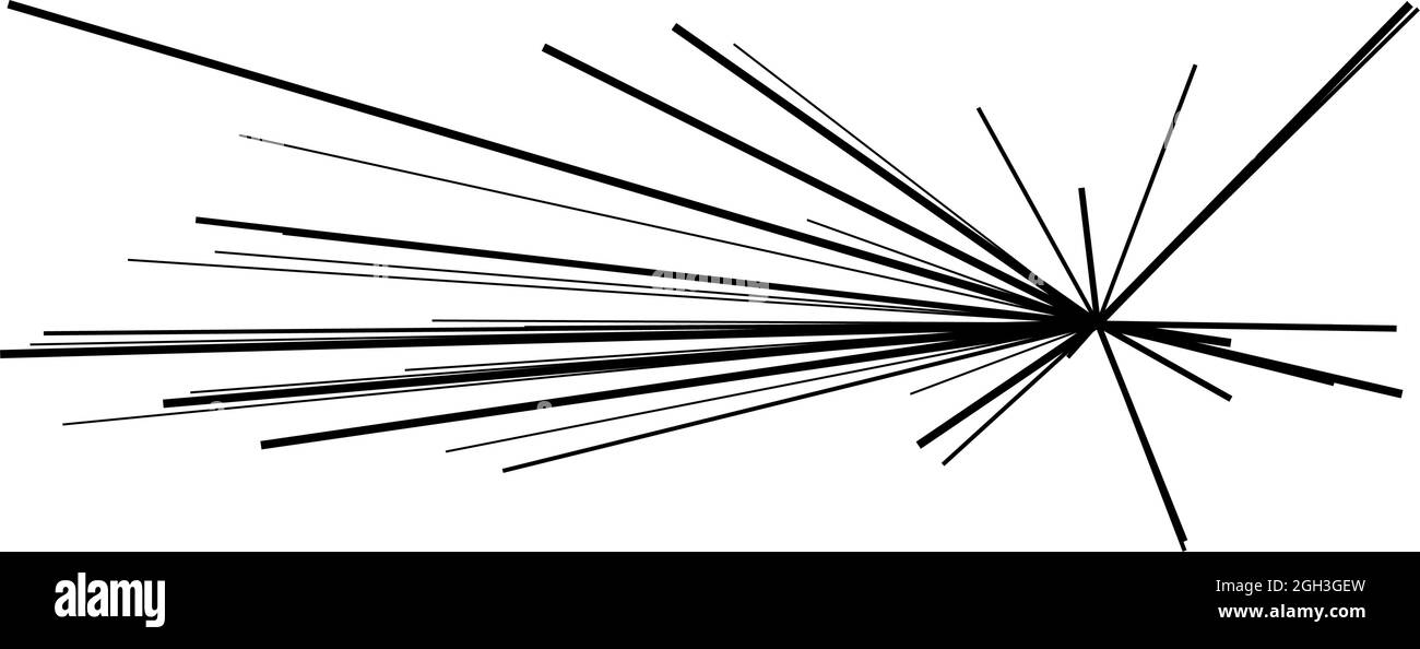 Dynamic, eccentric dynamic comic burst, action trail lines. Explosion ...