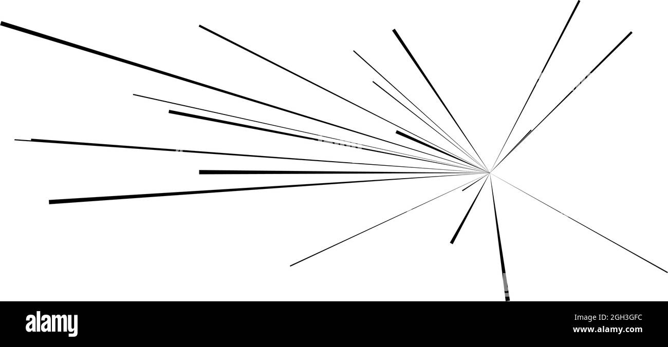 Dynamic, eccentric dynamic comic burst, action trail lines. Explosion ...