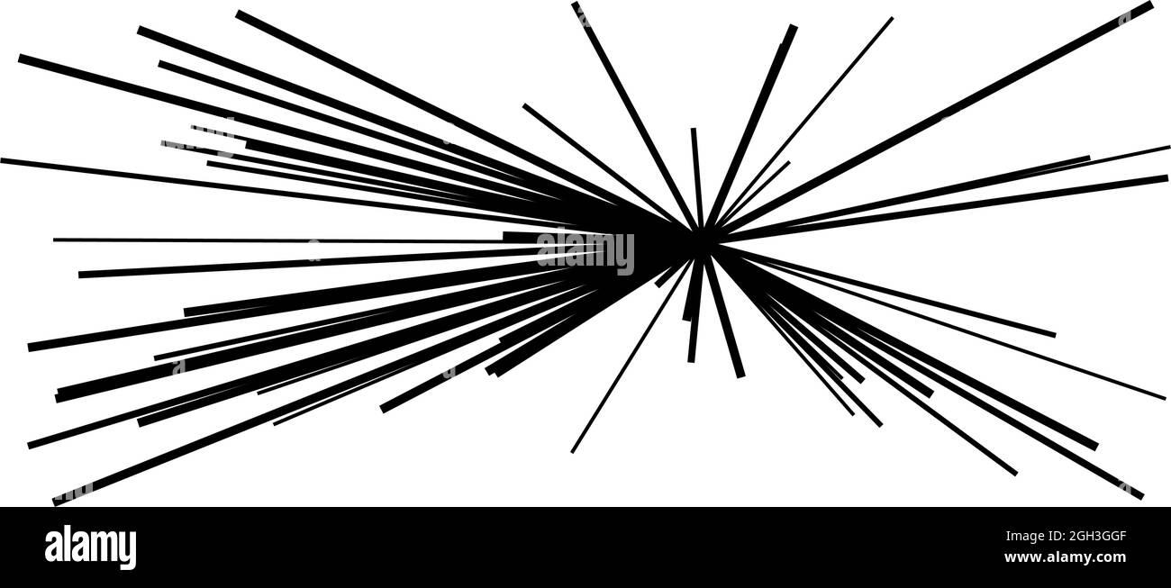 Dynamic, eccentric dynamic comic burst, action trail lines. Explosion ...