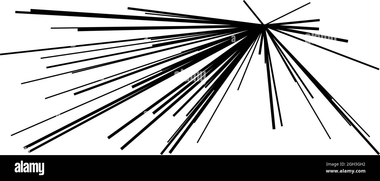 Dynamic, eccentric dynamic comic burst, action trail lines. Explosion ...