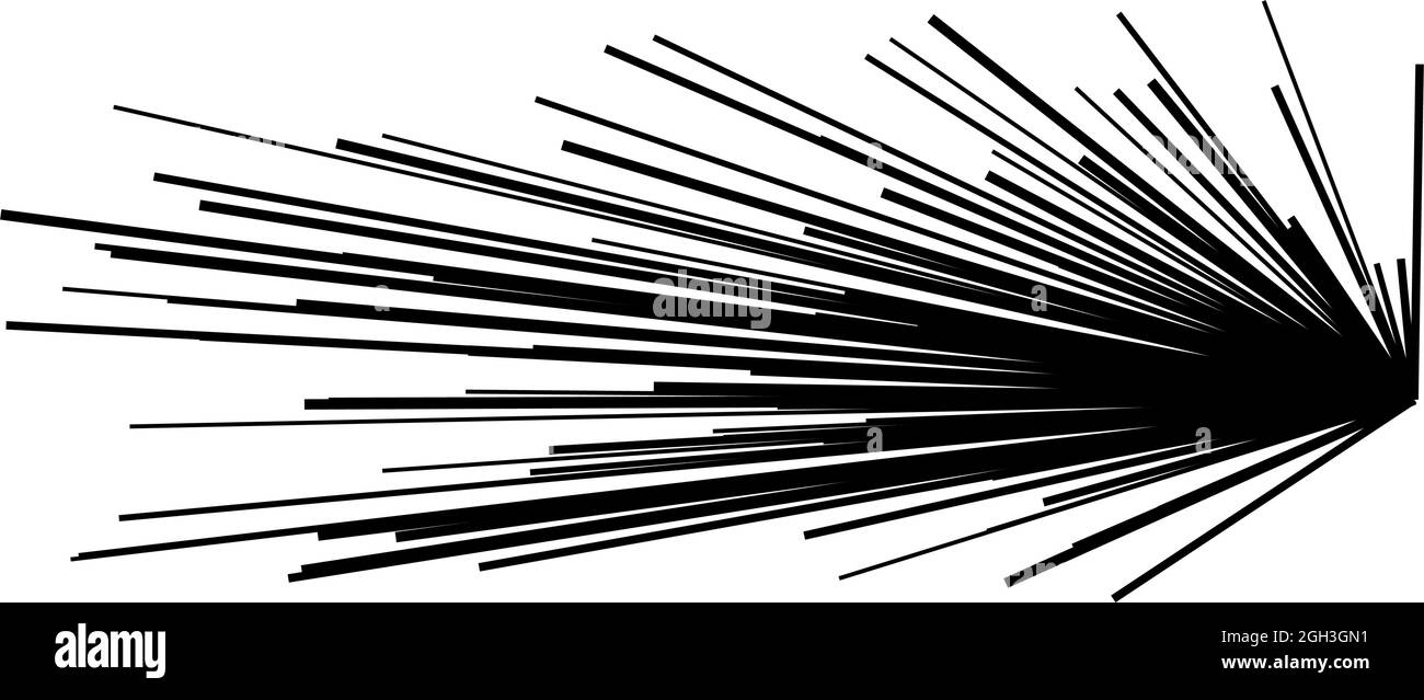 Dynamic, eccentric dynamic comic burst, action trail lines. Explosion ...