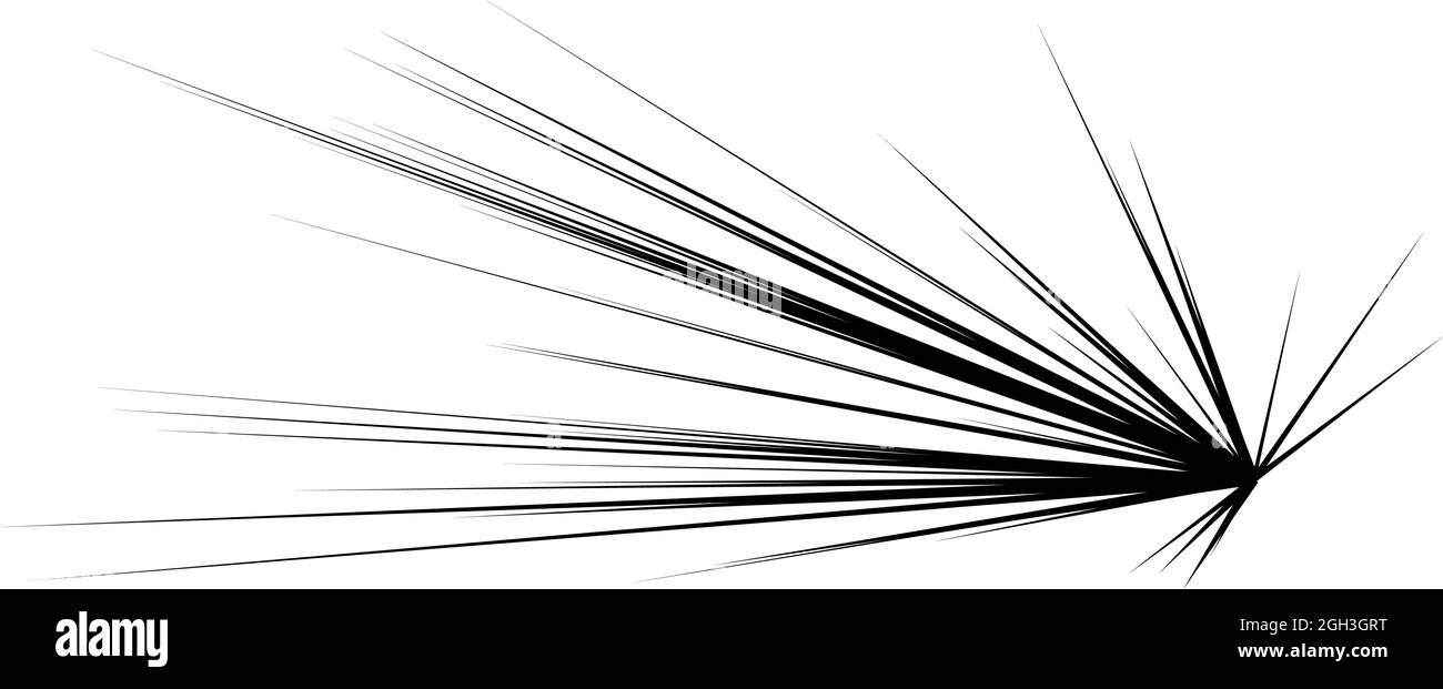 Dynamic, eccentric dynamic comic burst, action trail lines. Explosion ...